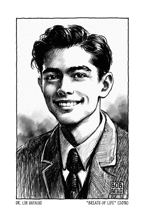 Dr. Lin Hayashi - The Sci-Fi World of Bob Bello - Drawings ...