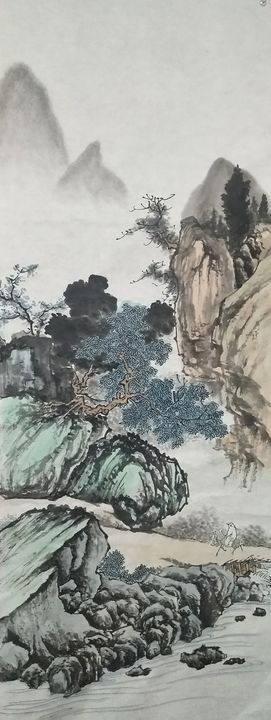 landscape painting 500*600mm - Zhao jinxian - Paintings & Prints ...