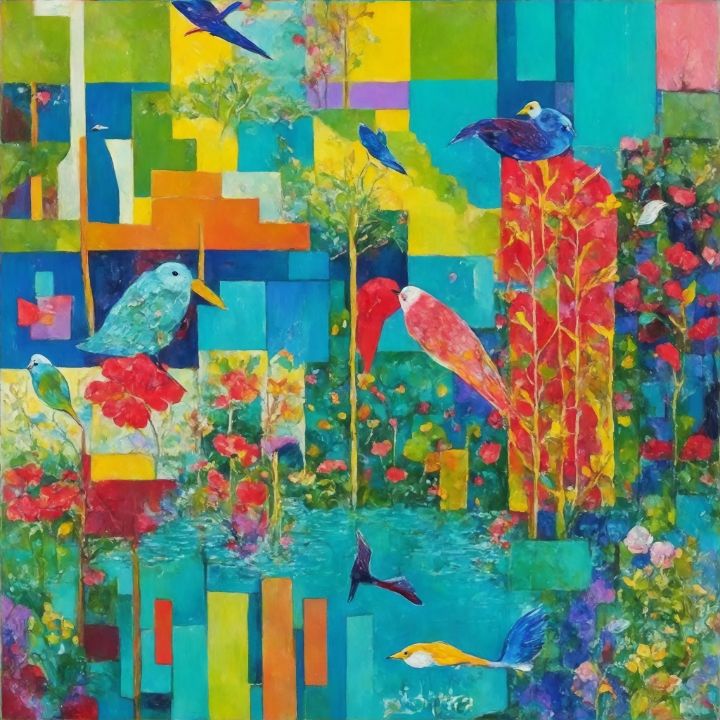 Sasso - Paintings & Prints, Digital Art & AI