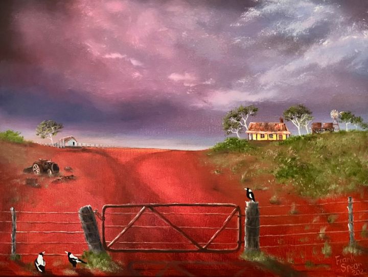 Magpie Family - Frank Spear - Paintings & Prints, Landscapes & Nature ...