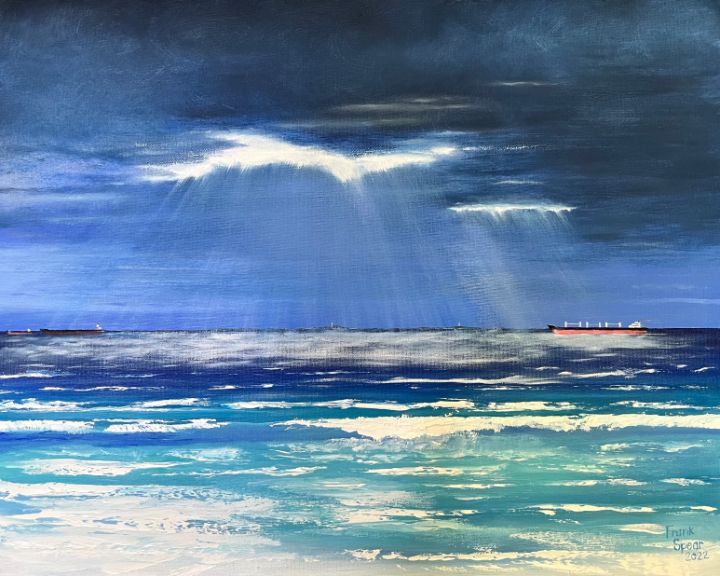 Gage Roads - Frank Spear - Paintings & Prints, Landscapes & Nature ...