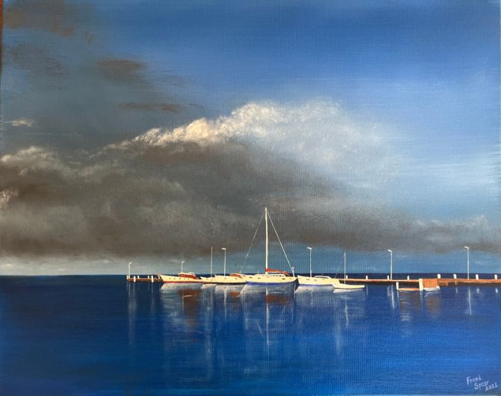Safe Harbour - Frank Spear - Paintings & Prints, Landscapes & Nature ...