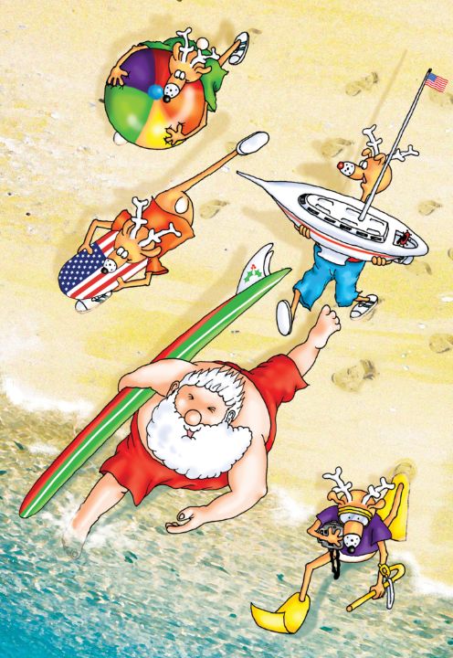 Beach Holiday - Frank Spear - Drawings & Illustration, Holidays ...