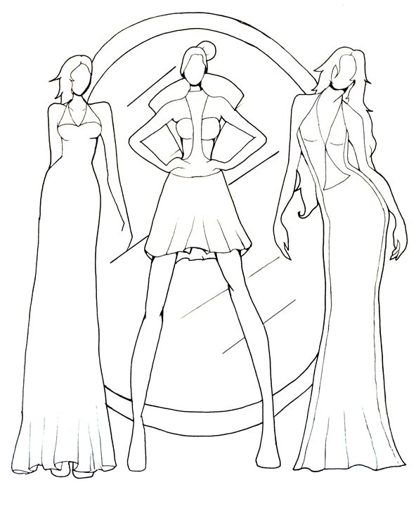 Faith, Pride, Lust - Art pieces - Drawings & Illustration, People ...