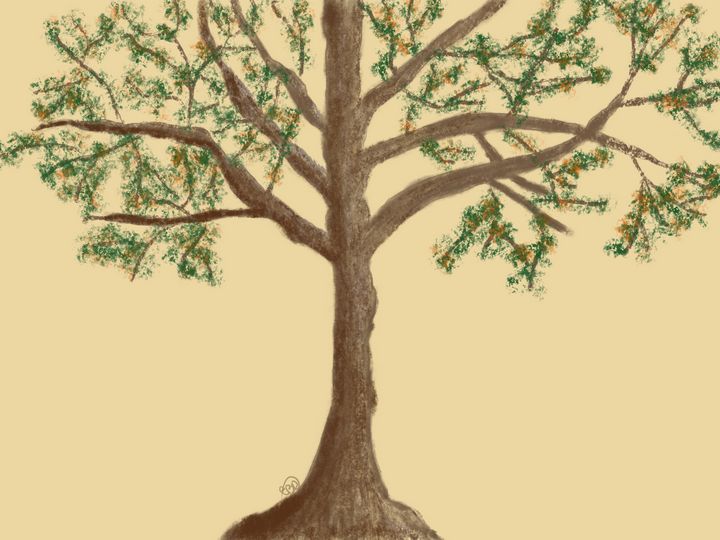 Lonely Tree - ebd artworks - Digital Art & AI, Flowers, Plants, & Trees ...