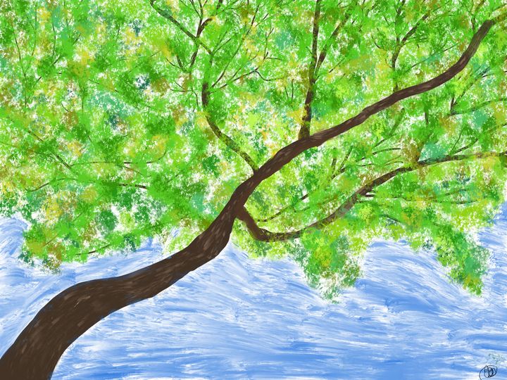 Bent Tree - ebd artworks - Digital Art & AI, Landscapes & Nature ...