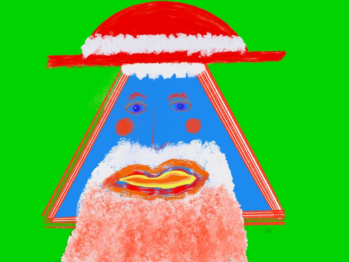 Funky Santa - ebd artworks - Digital Art & AI, Holidays & Occasions ...