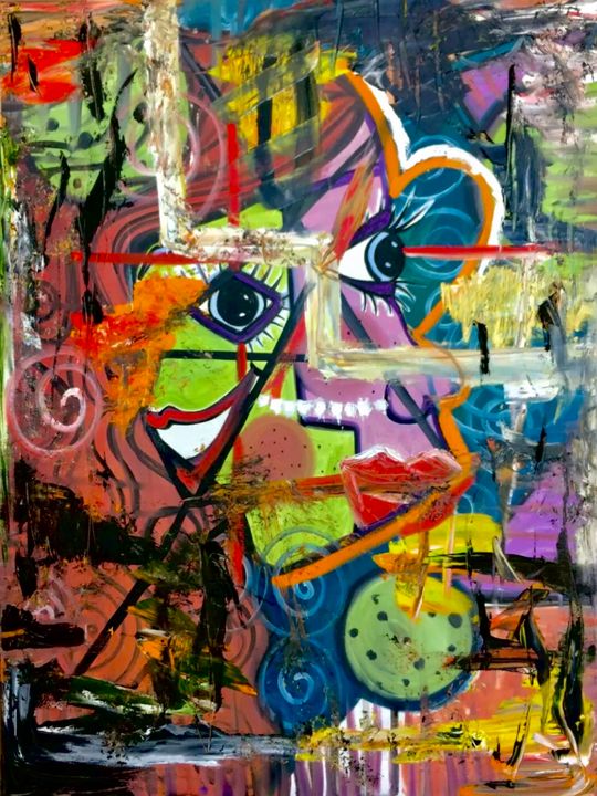 They want fructifying - Daniela leon - Paintings & Prints, Abstract ...