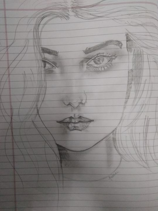 Potrait - Arisha - Drawings & Illustration, People & Figures, Portraits ...