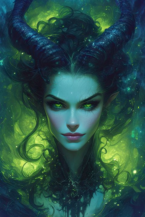 Queen of Devil - Digital Art - Digital Art & AI, Fantasy & Mythology ...