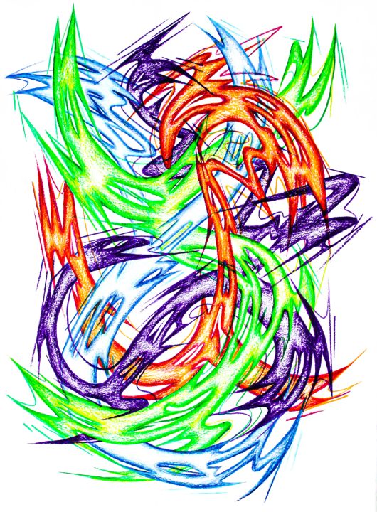 miscreant - Drawings & Illustration, Paintings & Prints