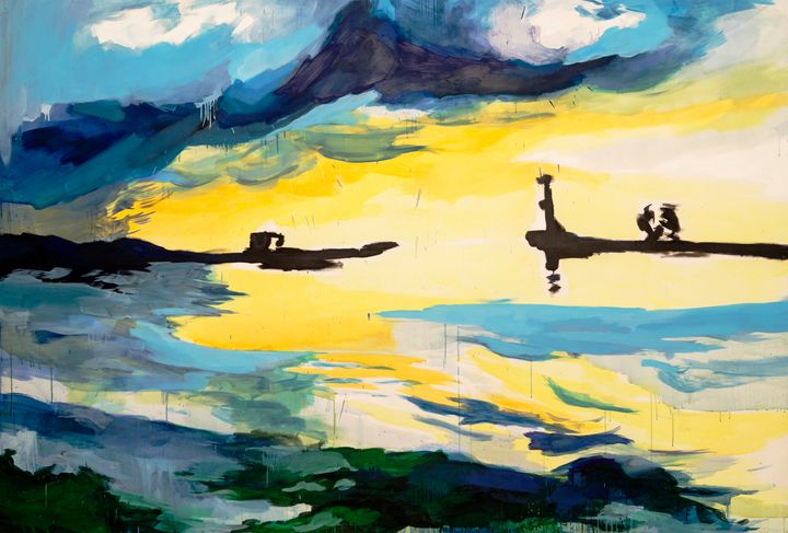 Port I - Andreas Manolakakis - Paintings & Prints, Landscapes & Nature ...