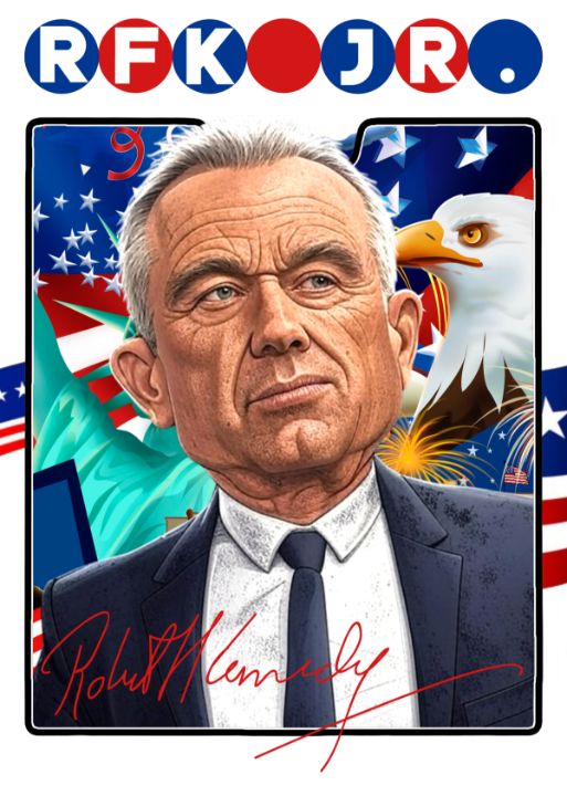 RFK JR. Trading Card Design - MPRINTS - Paintings & Prints, Politics ...