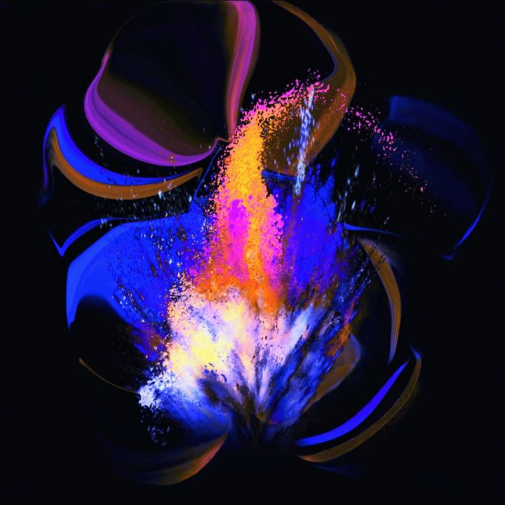 dazzling color - Mellory111 - Digital Art & AI, Abstract, Color - ArtPal