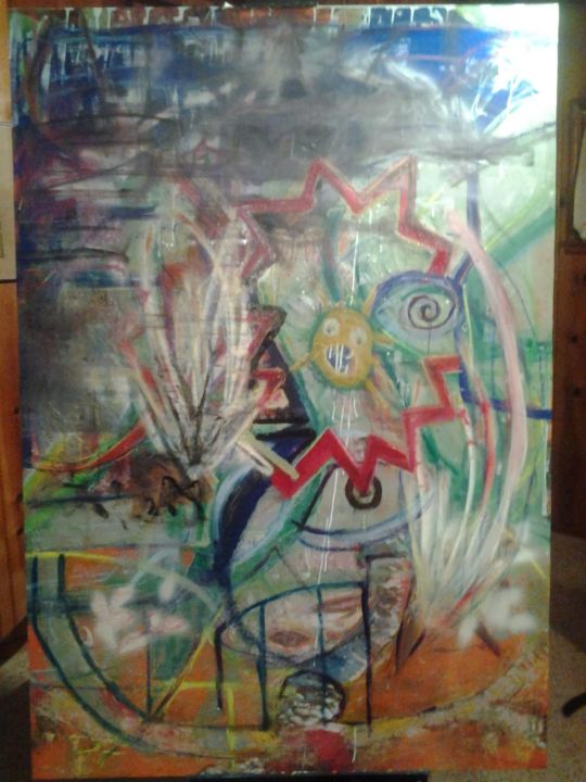 Courageous Fish - Anti-Art - Paintings & Prints, Abstract, Movement ...