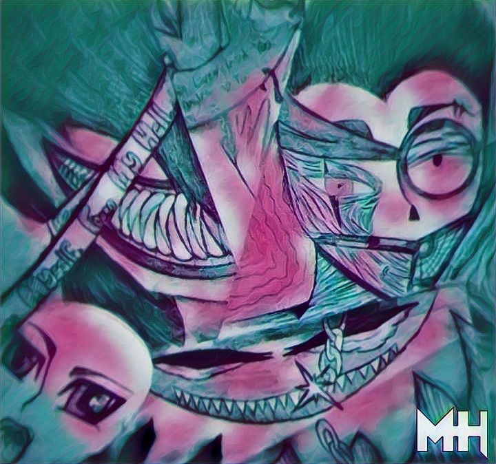 Nightmare (Cold Edition) - Mental House - Paintings & Prints, Abstract ...