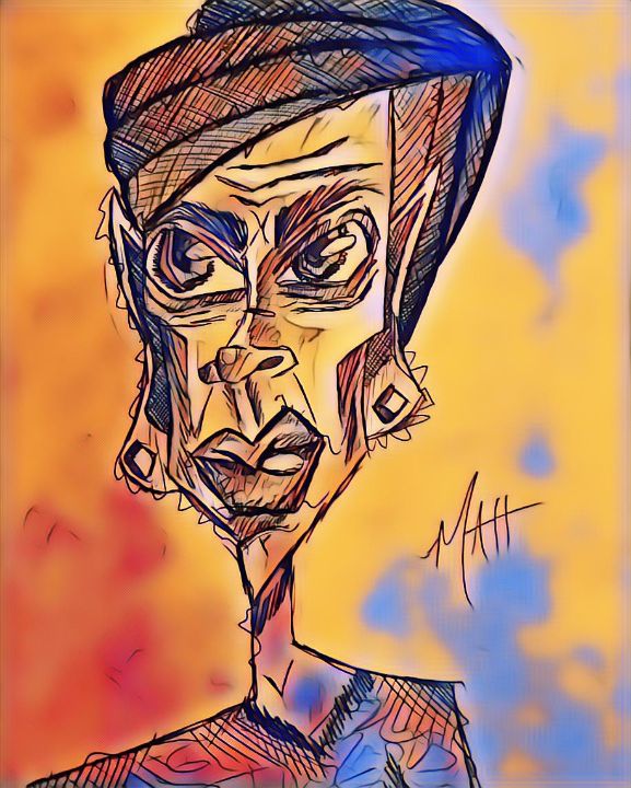 They Are A Sunset - Mental House - Paintings & Prints, Abstract ...