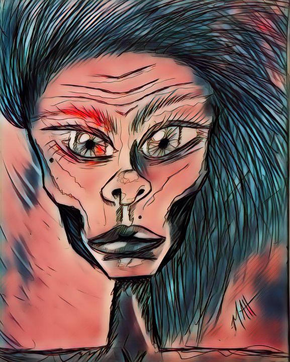 Kri Feels Intensely - Mental House - Paintings & Prints, Abstract ...