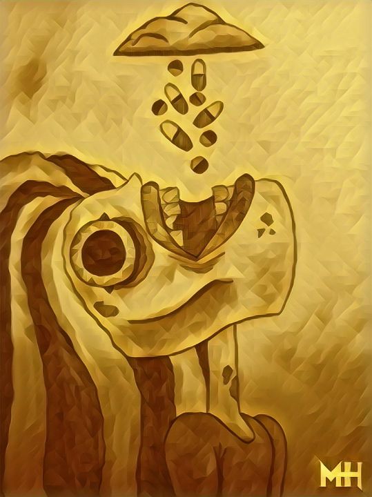 Addiction (Hash Edition) - Mental House - Paintings & Prints, Abstract ...