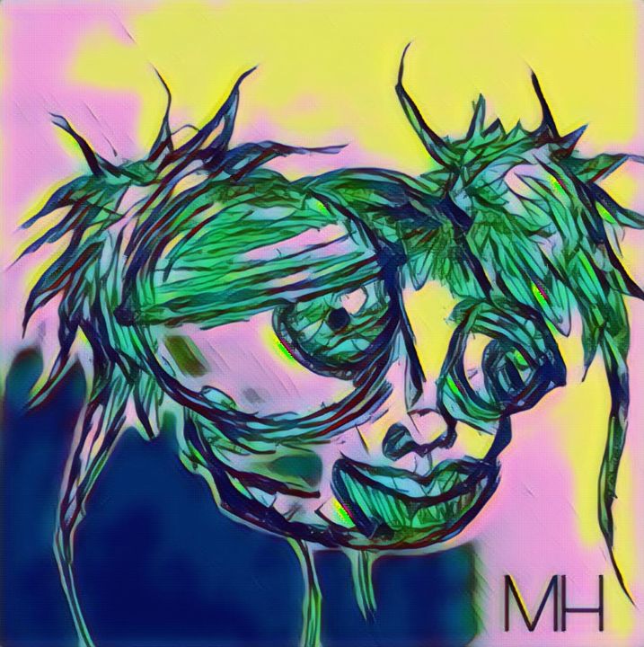 Pastel Addiction - Mental House - Paintings & Prints, Abstract, Color ...