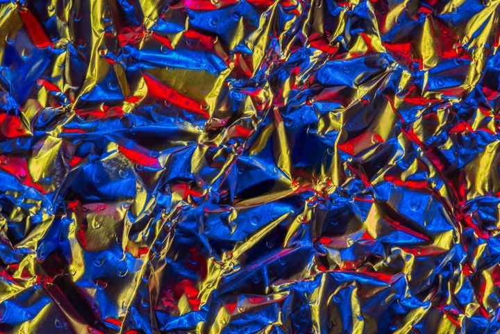 Aluminium Foil - Philippe Monthoux - Photography, Abstract, Irregular ...