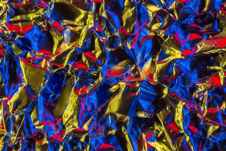 Aluminium Foil - Philippe Monthoux - Photography, Abstract, Irregular ...
