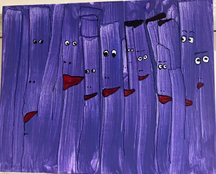 Blueberry stalks - Elzoop - Paintings & Prints, Flowers, Plants ...