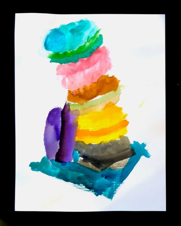 A Lot Of Donuts - Daniel Nie - Paintings & Prints, Still Life, Food ...