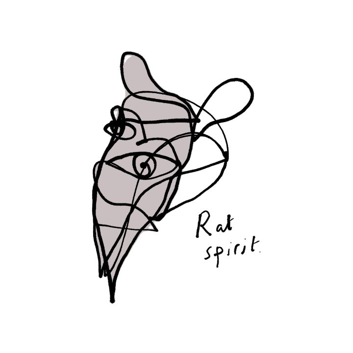 Rat spirit - Nelhartworks - Drawings & Illustration, Animals, Birds ...