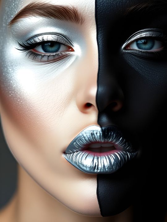 Dual Tone Face 3 - esmonbijouart - Digital Art & AI, People & Figures ...