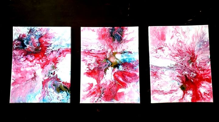 Splash - M. DIGOU - Paintings & Prints, Abstract, Color - ArtPal