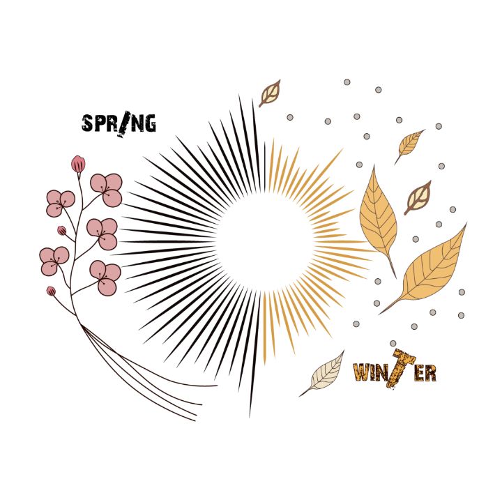 Spring and Winter Meet - GraphicMarvels - Drawings & Illustration ...