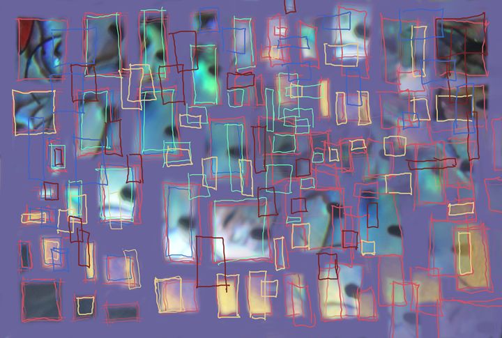 February ghost - Calico Studio - Digital Art & AI, Abstract, Irregular ...