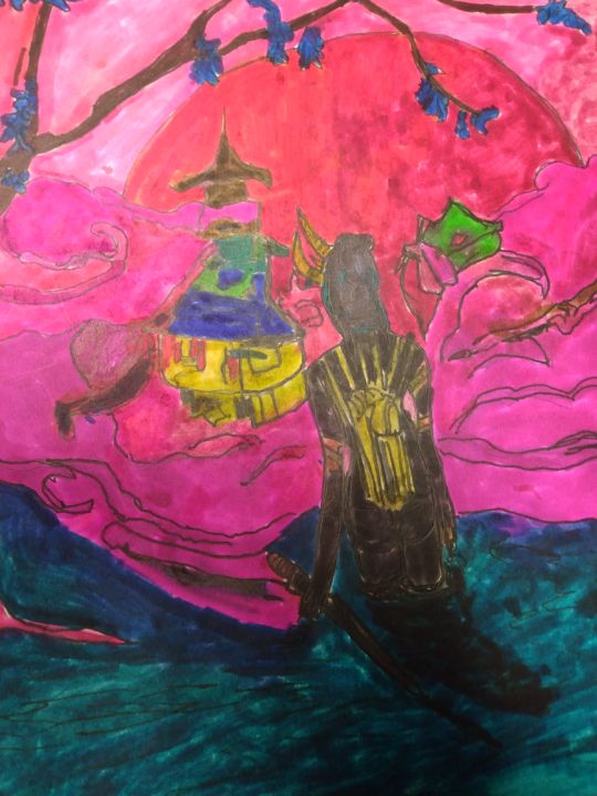 Yokai trudging along - Christopher Carpenter artwork - Drawings ...