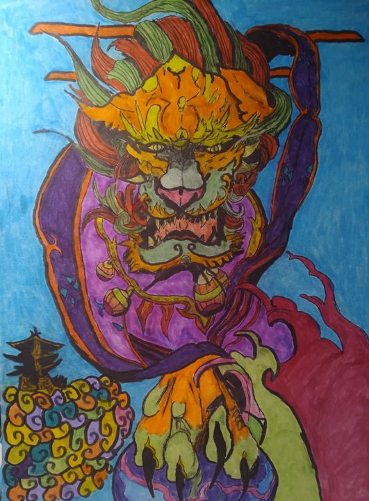 Foo in your face - Christopher Carpenter artwork - Drawings ...