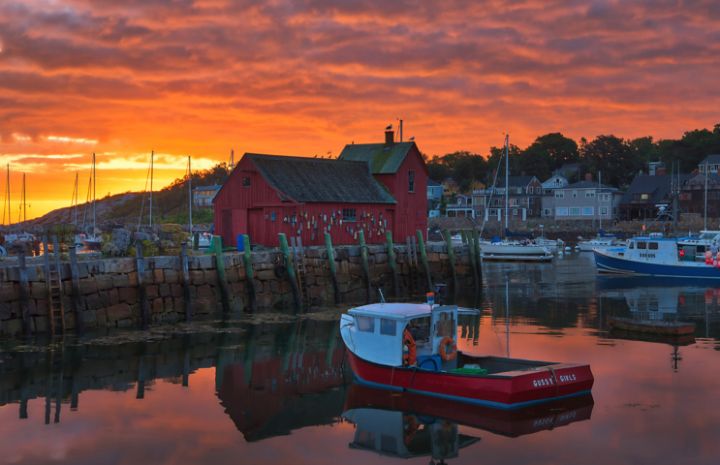 Rockport at Sunset - Ocean Art Studio - Photography, Landscapes ...