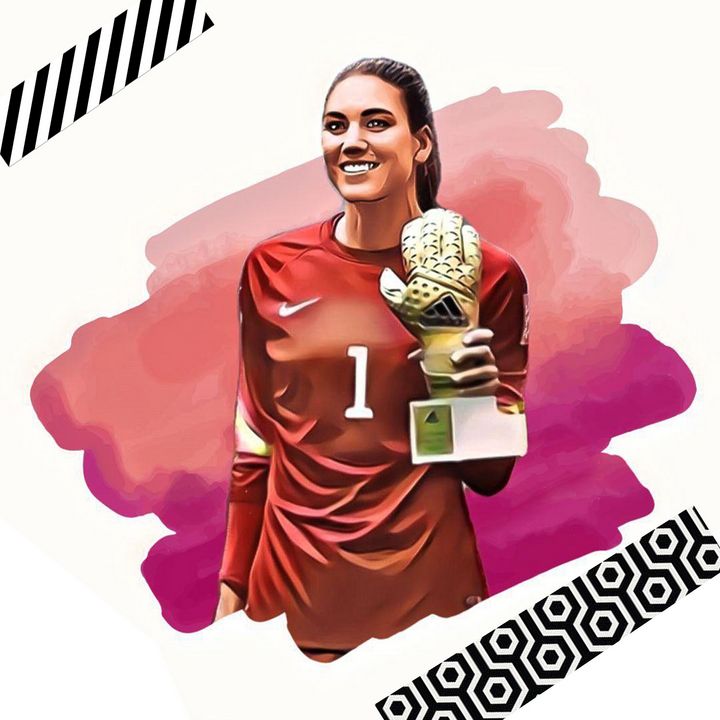 Hope Solo - The Vault - Paintings & Prints, Sports & Hobbies, Soccer ...