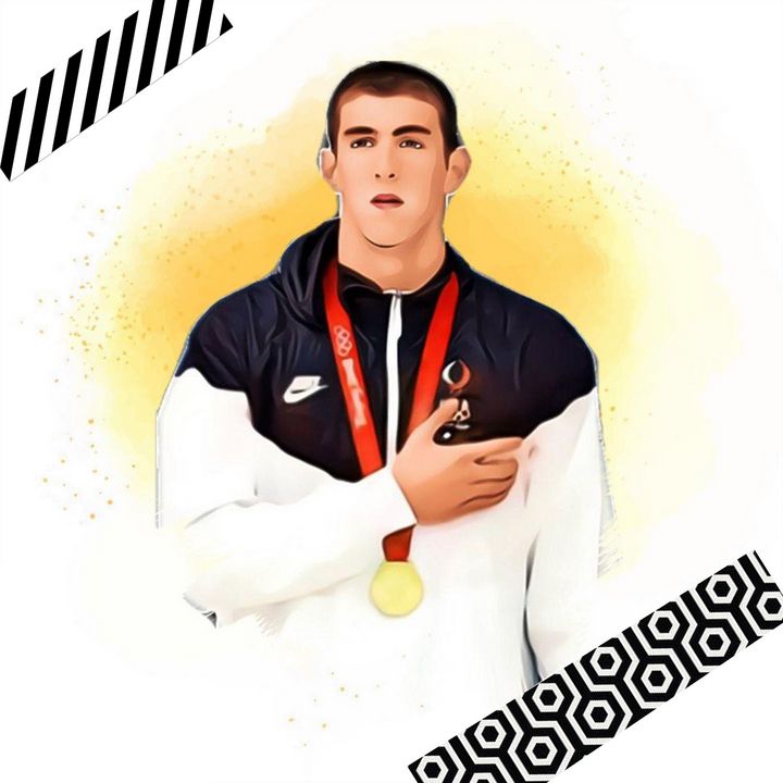Michael Phelps - The Vault - Paintings & Prints, Sports & Hobbies ...