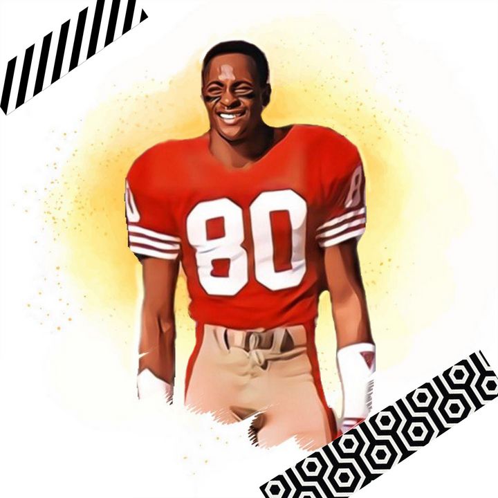 Jerry Rice - The Vault - Paintings & Prints, Sports & Hobbies, Football ...
