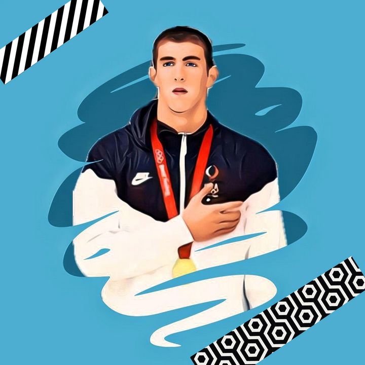 Sports Legends- Michael Phelps - The Vault - Paintings & Prints, Sports ...