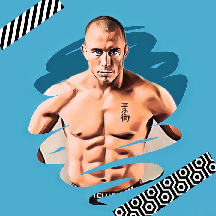 Sports Legends- George St Pierre - The Vault - Paintings & Prints ...