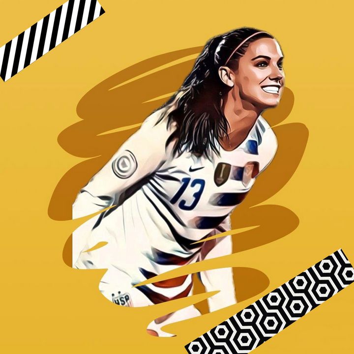Sports Legends- Alex Morgan - The Vault - Paintings & Prints, Sports ...