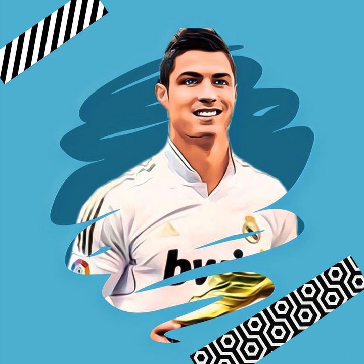 Sports Legends- Christiano Ronaldo - The Vault - Paintings & Prints ...