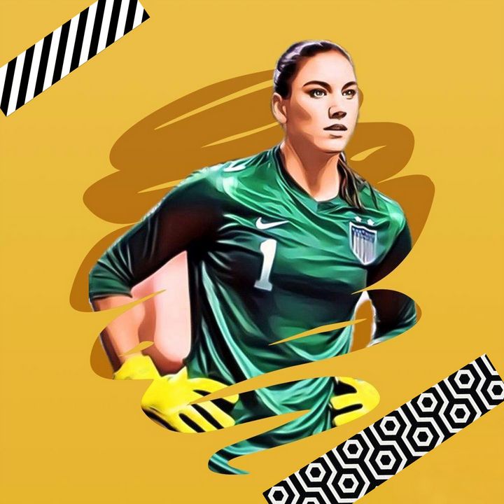 Sports Legends- Hope Solo - The Vault - Paintings & Prints, Sports ...