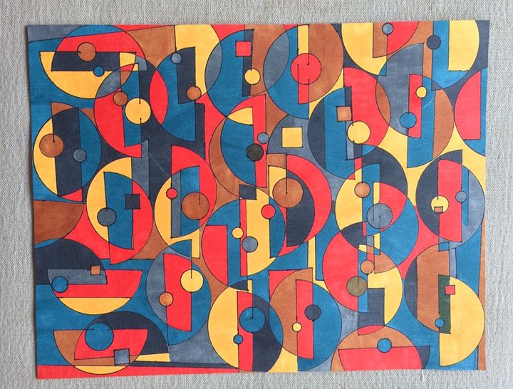 Avante Guard - GeoVisions - Paintings & Prints, Abstract, Geometric ...