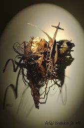 Brandon Jarrett's heavy metal art - Sculptures & Carvings