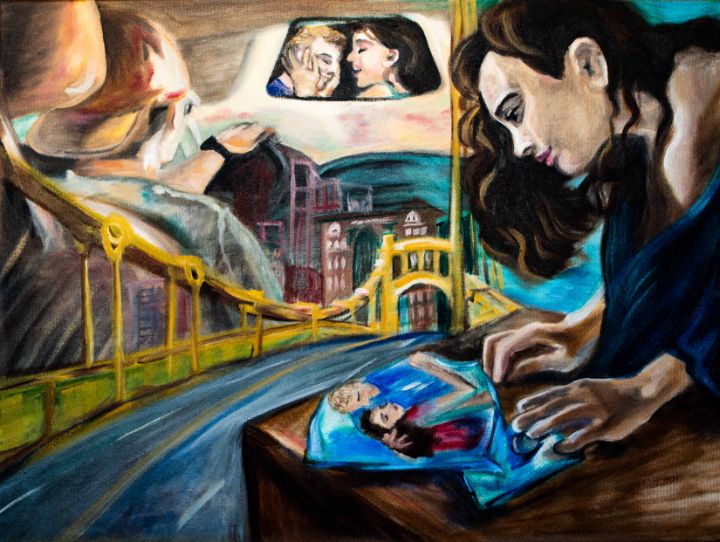 Bridge the Distance - Sacred Space Studios LLC - Paintings & Prints ...