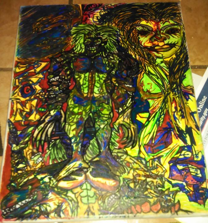 Beast man - Zombie INC - Drawings & Illustration, Abstract, Color - ArtPal