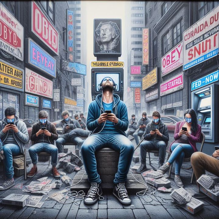 Plugged In - ThisAble Art Gallery - Digital Art & AI, Humor & Satire ...