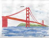 Watercolor diamond ring - Jessica Murdoch - Paintings & Prints ...